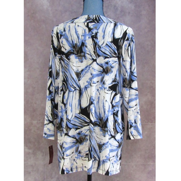 JM Collection | Tops | New Jm Collection Beaded Collar Tunic Size X ...